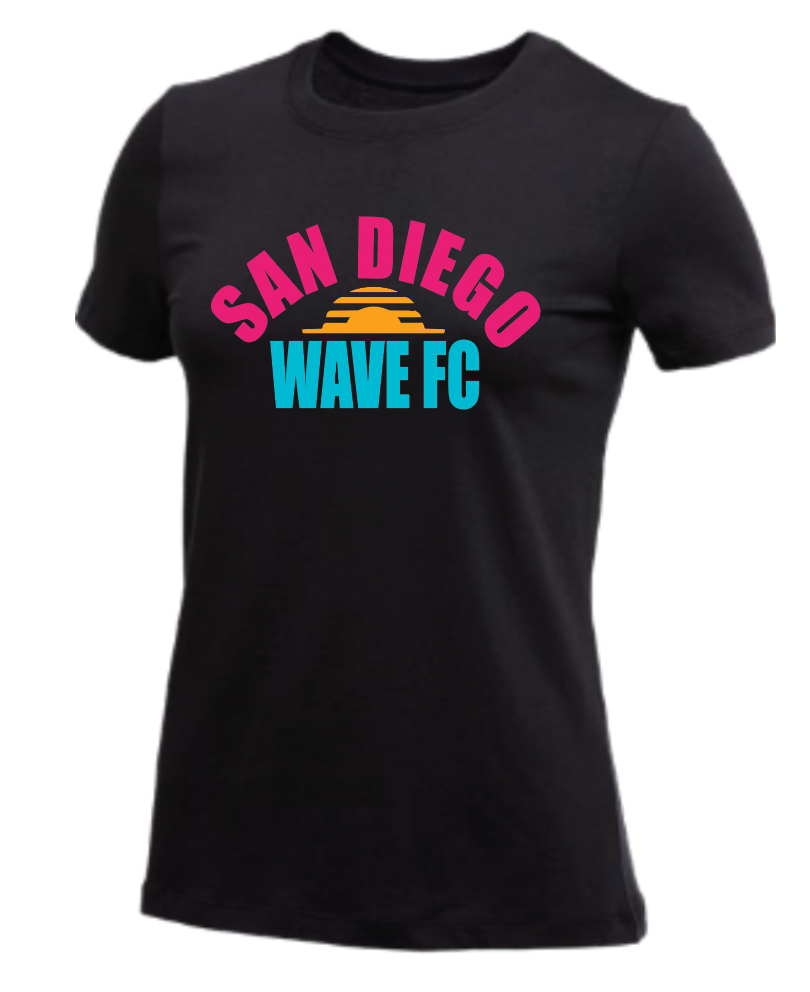 Women's Nike San Diego Wave FC Sun Core Cotton Short Sleeve Tee – San Diego Wave Fútbol Club