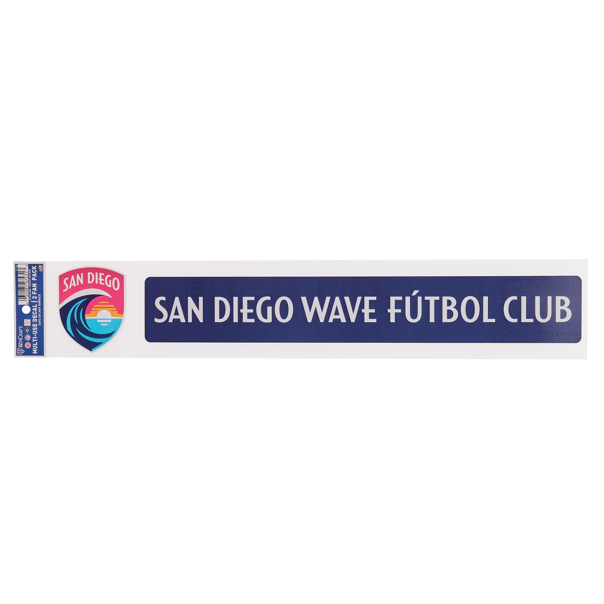 San Diego Wave FC Wordmark Multi-Use Decal – San Diego Wave Fútbol Club